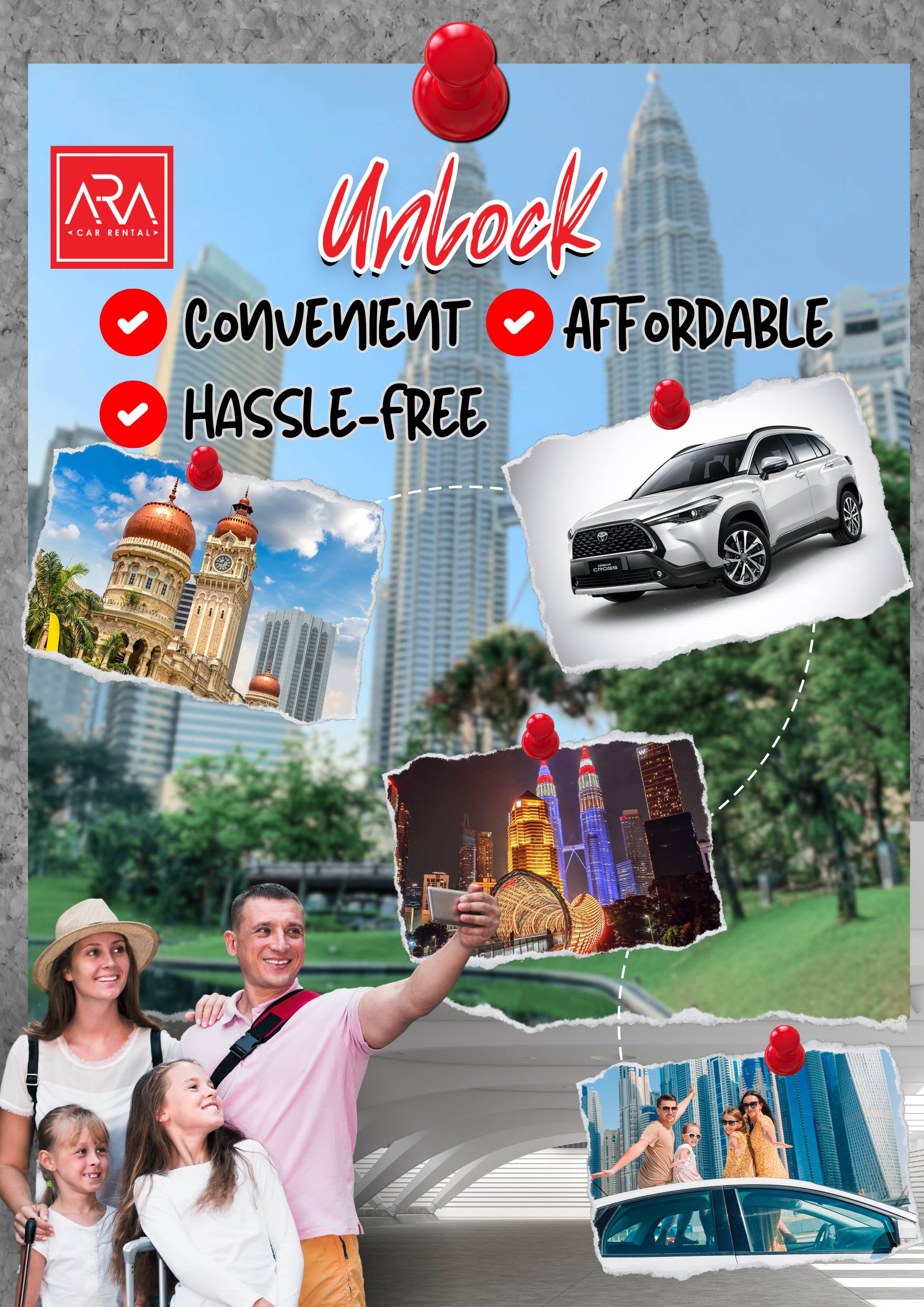 Affordable Car Rental Kuala Lumpur From RM69/Day