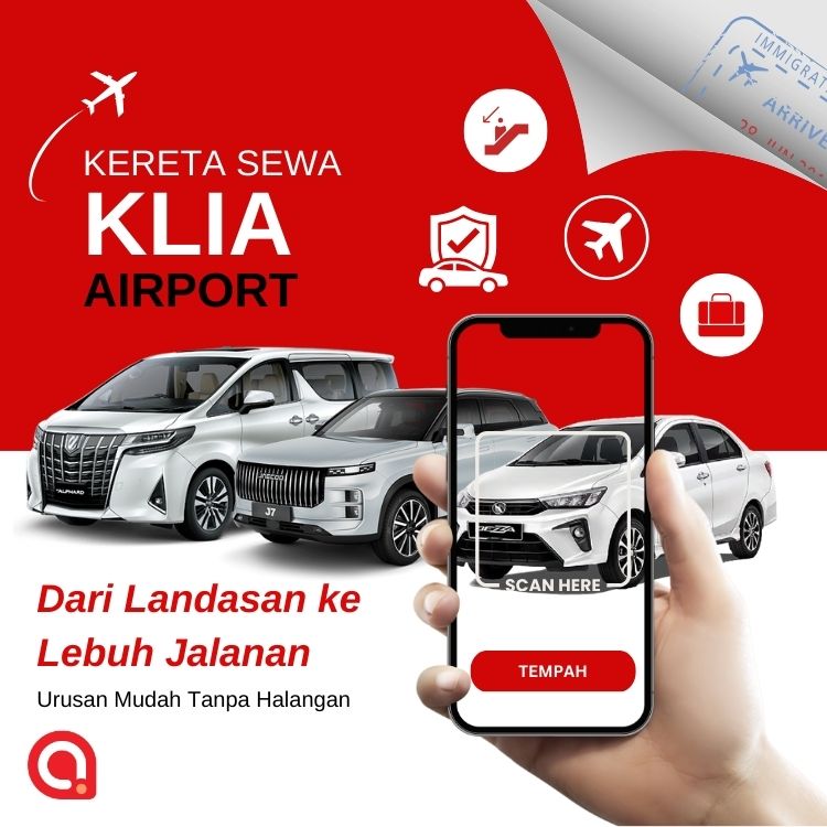 Kereta Sewa KLIA 1 & KLIA2 | Harga Dan Tawaran MENARIK
